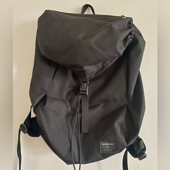 Sandqvist | Bags | Sandqvist Ivan Backpack In Black | Poshmark